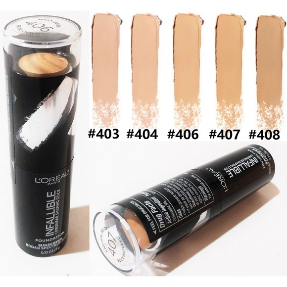 L'Oreal | Makeup | Loreal Infallible Shaping Foundation Sticks | Poshmark